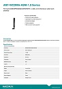 ANT-WCDMA-ASM-1.5 - Moxa ANT-WCDMA-ASM-1.5 Five-band GSM/GPRS/EDGE/UMTS/HSPA, 1.5 dBi, omni ...