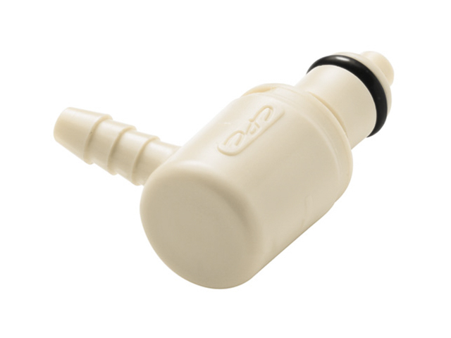 CPC Colder MPC™ Quick-Disconnect Fitting, Hose Barb Body With Lock Polysulfone Non Valved 1 4 Id ...