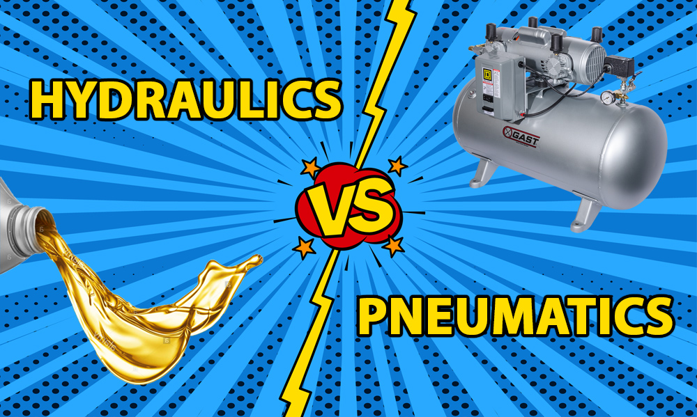 Hydraulics VS. Pneumatics: What's the Difference? - RG Group Hydraulics VS. Pneumatics: What's the Difference? - RG Group